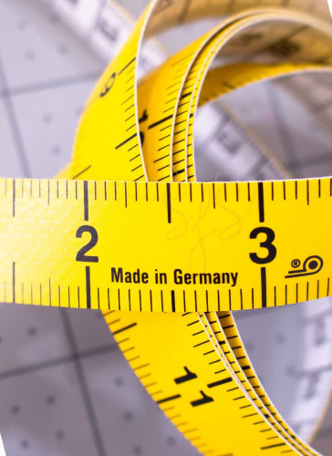 HOECHSTMASS Standard Flexible Poly Fiber Measuring Tape - Savi's ...